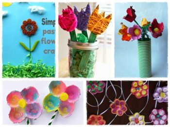 60 bricolages de printemps en fleurs et en couleurs ! |La cour des petits