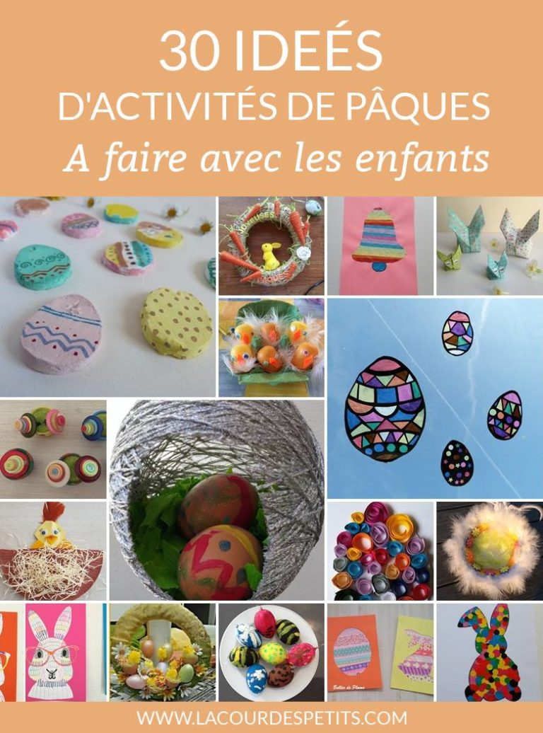 30 activités de Pâques pour s'inspirer |La cour des petits